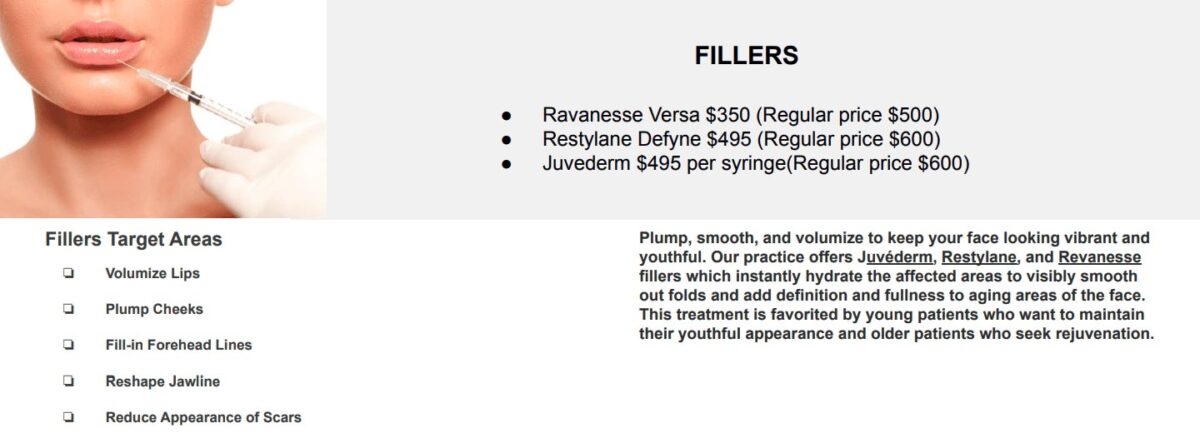 Juvederm Fillers, Injectables | Sylvan Med Spa