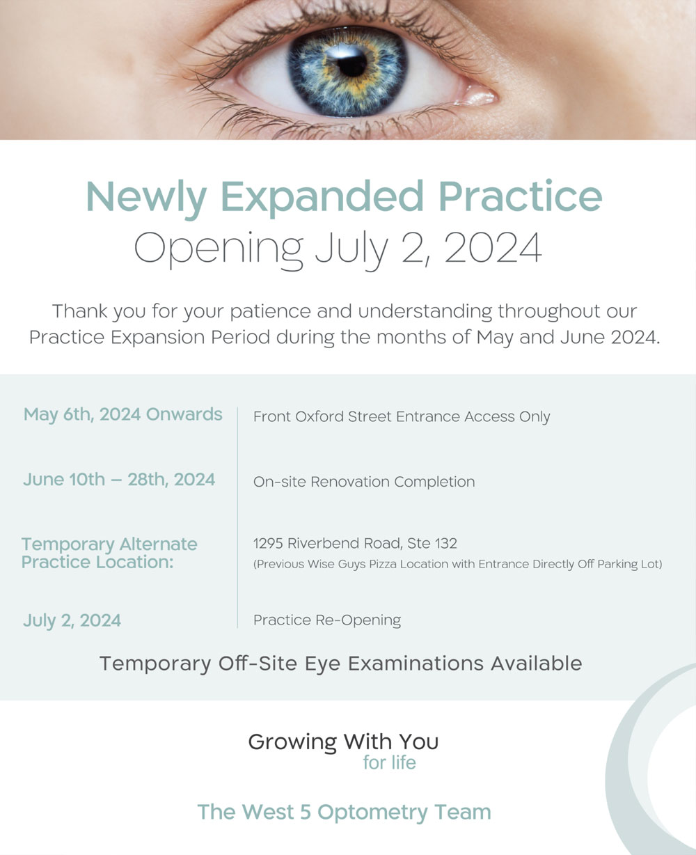 Home • West 5 Optometry • London, Ontario